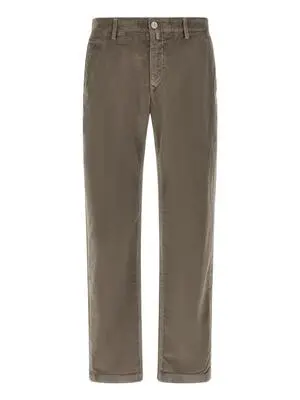 Jacob Cohen Twill Trousers - Grey