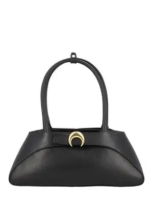 MARINE SERRE Aurora Top Handle Bag - Black