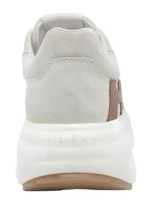 Hogan Logo-patch Platform Sneakers - Neutrals
