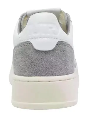 AUTRY Autry Medalist Leather Sneakers With Panelled Design White