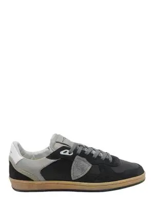 Philippe Model Pgal Leather Sneakers - Black