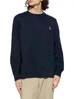 Paul Smith Zebra Patch Sweatshirt - Blue