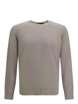 Loro Piana Crew Neck Cashmere Pullover - Neutrals