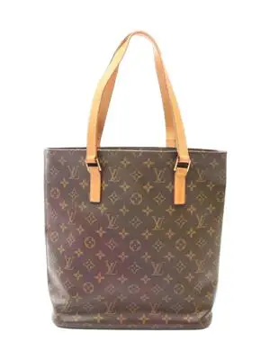 LOUIS VUITTON Monogram Canvas Vivian Gm Tote Bag - Brown