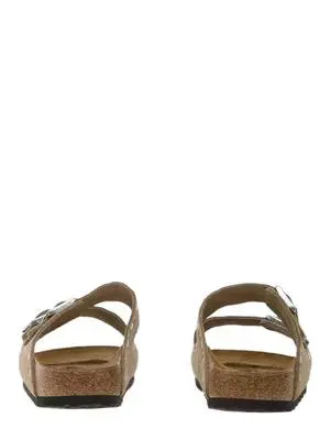 BIRKENSTOCK Arizona Rivet Stud-embellished Sandals - Neutrals