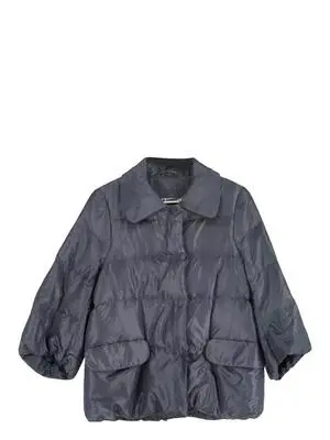 JIL SANDER Quilted High-neck Jacket - Grey