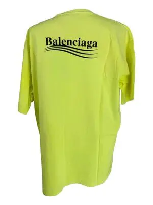 Balenciaga Political Campaign T-shirt - Yellow
