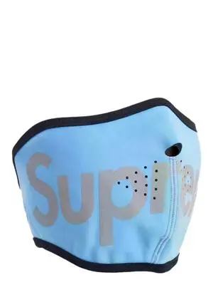 Supreme Windstopper Logo-print Face Mask - Blue