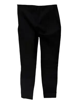 JOSEPH Gabardine Cropped Slim-fit Trousers - Black