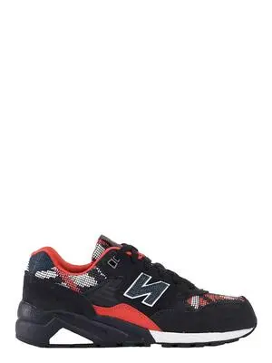 NEW BALANCE 580 Plastic Weave Sneakers - Navy Blue/red
