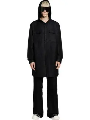 RICK OWENS RICK OWENS Tower Hooded Outershirt