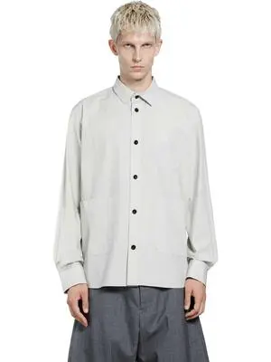 Sacai Cotton Typewriter Shirt - Off-white