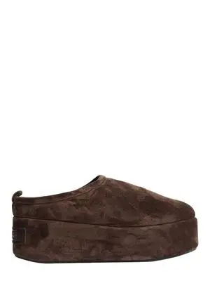 Balenciaga Alaska Soft Platform Mules - Brown