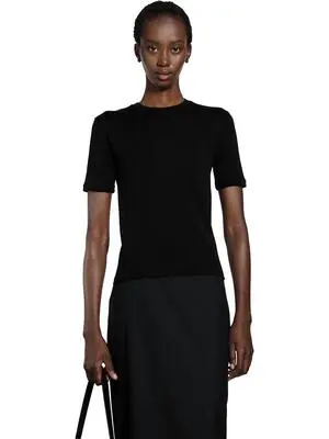THE ROW Etina Top - Black