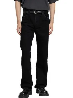Mastercraft Union Showa Relaxed Mayonaka Jeans - Black