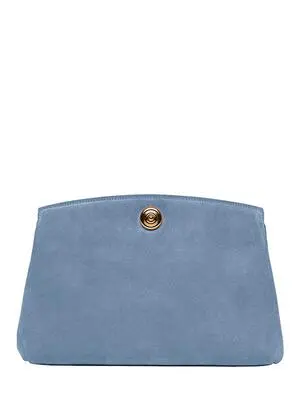 LIFFNER Pushlock Pouch Denim Suede - Blue