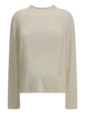 Loulou De Saison Long-sleeved Crewneck Jumper - Nude