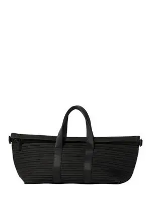 Issey Miyake Pleated Tote Bag - Black