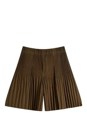 Issey Miyake Homme Plissé Pleated Shorts - No