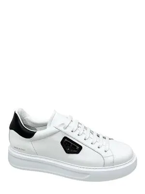 Philipp Plein Titan Plein Low-top Sneakers - White/black