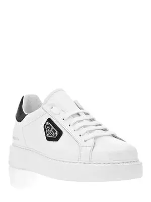 Philipp Plein Titan Plein Low-top Sneakers - White/black