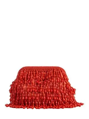 SIMONMILLER Beaded Drop Clutch - Orange