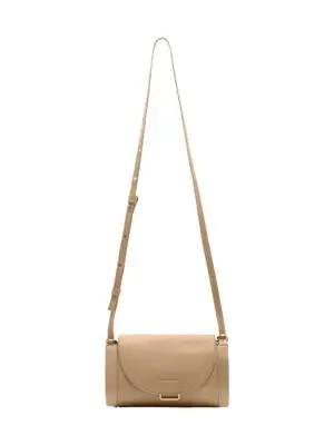 ÉCOTORIE Nora Cross Body Bag In Oat Meal - Black