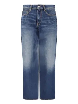 ROY ROGER'S Classic 100% Cotton Denim Jeans - Blue