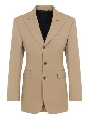 Celine Classic Wool Blazer - Brown