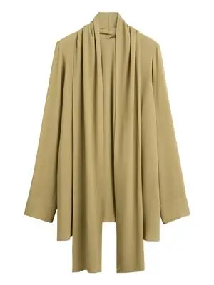 TOTEME TOTEME Viscose Shirt With Neck Scarf Detail Beige
