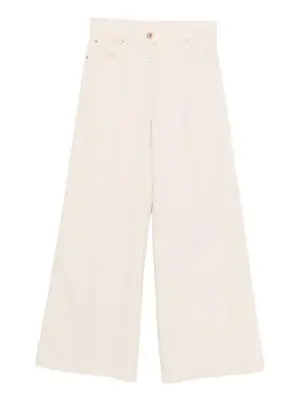Aspesi Wide-leg Jeans - White