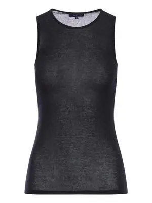 Soeur Sleeveless Vest - Black