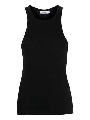 ANINE BING Eva Racerback Tank Top - Black