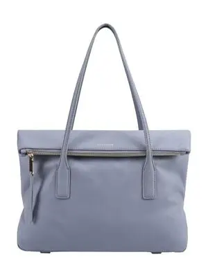 Paul Costelloe Whirlpool Leather Tote Bag - Blue