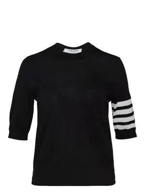 Thom Browne 4-bar T-shirt - Blue
