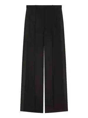 Givenchy Tuxedo Double-pleat Trousers - Black
