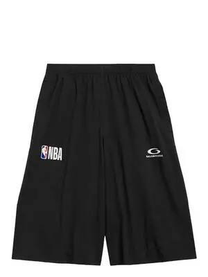 Balenciaga X Nba Tracksuit Shorts - Black