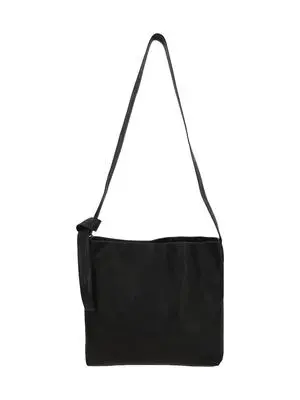 ANN DEMEULEMEESTER Runa Soft Leather Shoulder Bag - Black