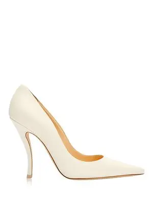 Magda Butrym Pointed Toe High Heel Pumps - Ivory
