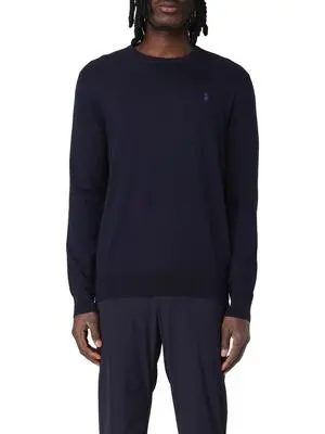 Polo Ralph Lauren Embroidered Logo Knit Sweater - Blue