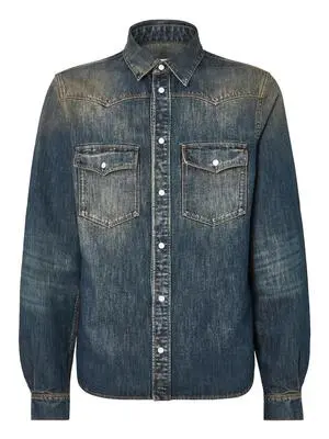Fendi Bananatex® Denim Shirt - Blue