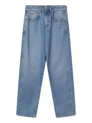 Isabel Marant Étoile Oriane Barrel Jeans - Blue