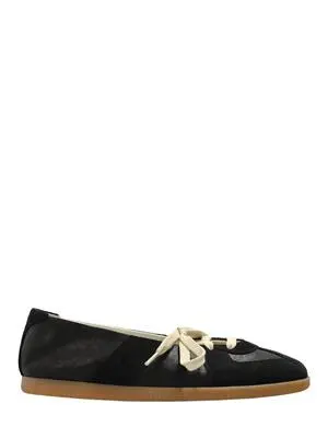 MAISON MARGIELA Replica Soft Laced Ballet Flats - Black
