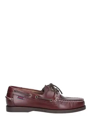SEBAGO Classic Leather Flat Shoes - Brown