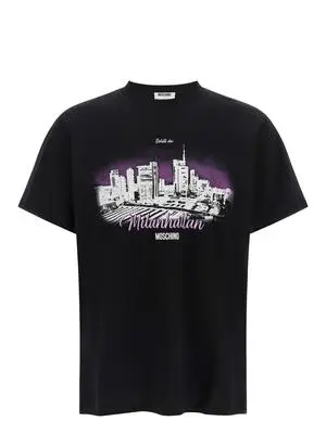 Moschino Milanhattan' T-shirt - Black