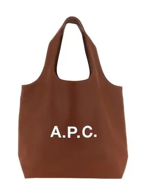 A.p.c. A.P.C. 'Ninon' Large Shopping Bag Brown