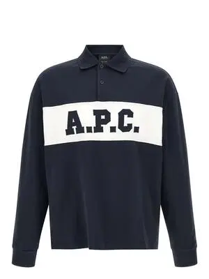 A.p.c. Alexis' Polo Shirt - Blue