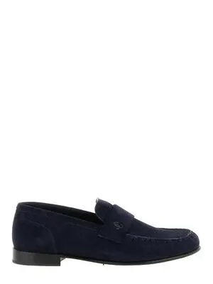 JIMMY CHOO Jimmy Choo Suede Moc Toe Loafers
