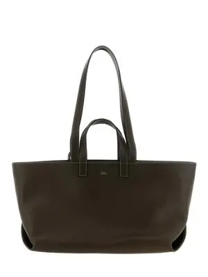 A.p.c. Le Drummer' Large Shopping Bag - Brown