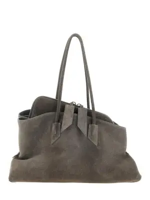 Attico La Passeggiata Medium Shoulder Bag - Gray